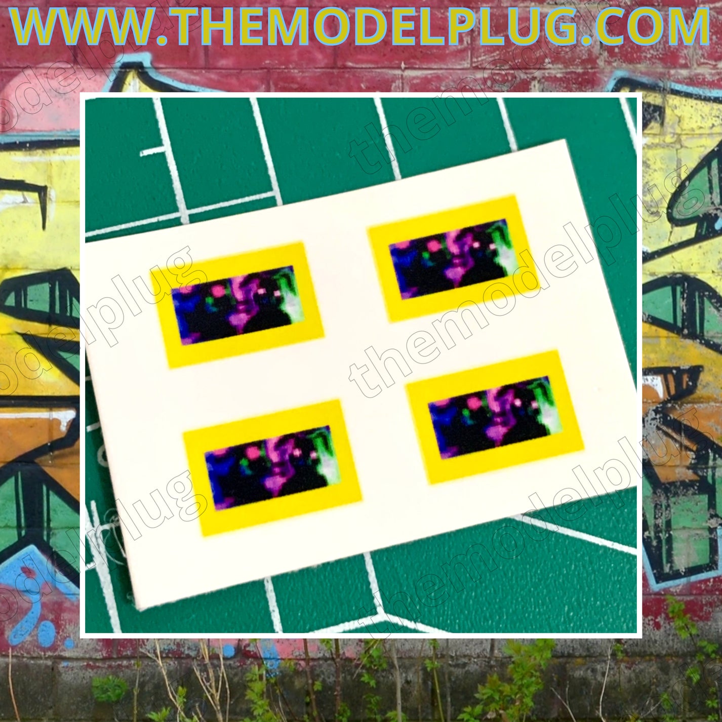 1/25 Scale - TMP 7" Universal Mount Screen Sticker Overlays (S3) – THE ...