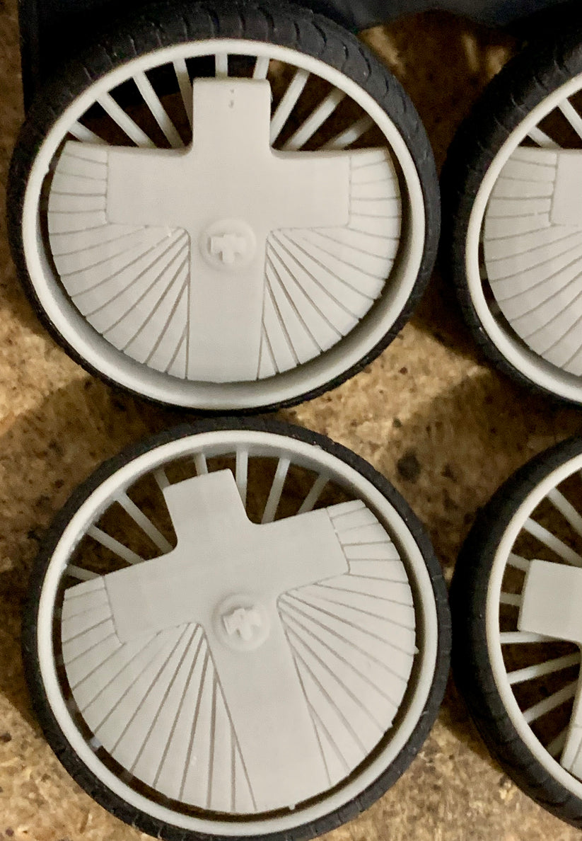 1/25 Scale - DUB BLESS "floater" - in 28"-30" Donk, Big Rims, Box Chev ...