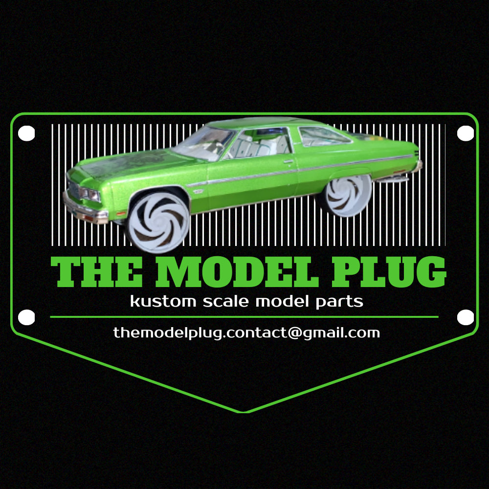 1/25 Scale Spinner & Floater Rims – THE MODEL PLUG