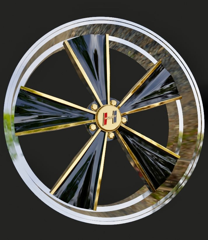 1/25 Scale - HURST DAZZLER - in 26"-30" Donk, Big Rims, Box Chevy, G-B ...