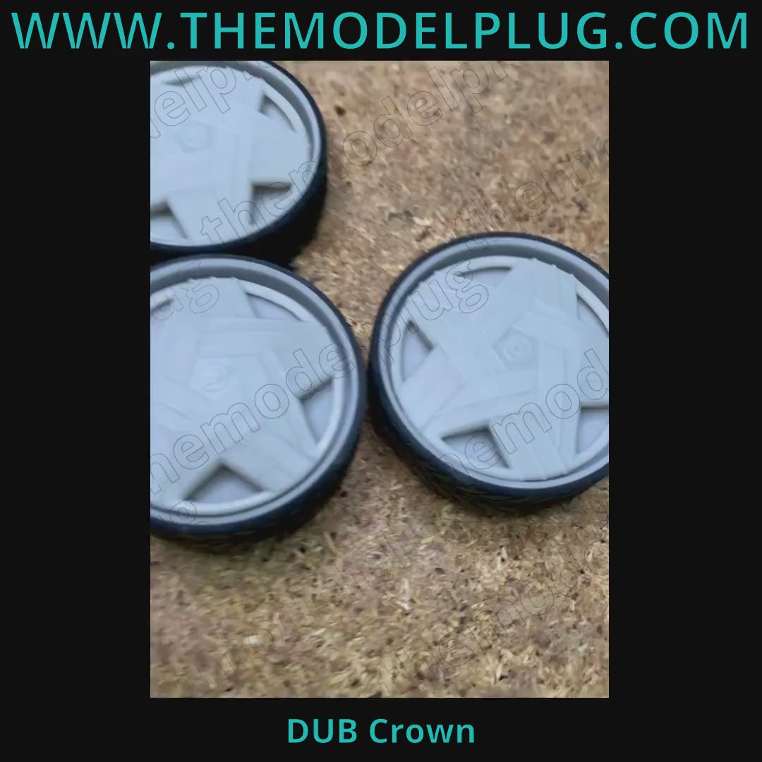 1/25 Scale Spinner & Floater Rims – THE MODEL PLUG